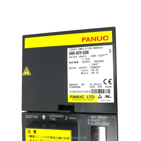 Fanuc new original servo drive A06B-6079-H208 amplifier - Poppys Automation